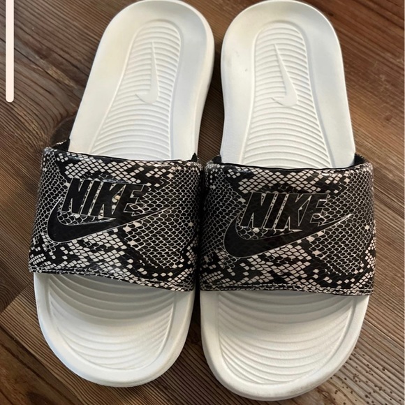Nike | Shoes | The Nike Victori One Snake Print Slide | Poshmark